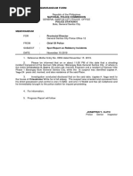 Spot Report Format | PDF