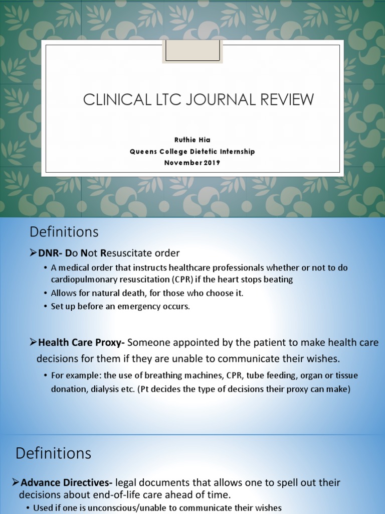 End-of-Life Care Ethics and Decisions | PDF | Dietitian | Medical Ethics