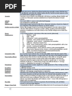 Neurological Terminology Glossary | PDF | Myelin | Central Nervous System