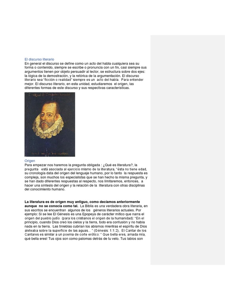 El Discurso Literario | PDF | Novelas | Realidad