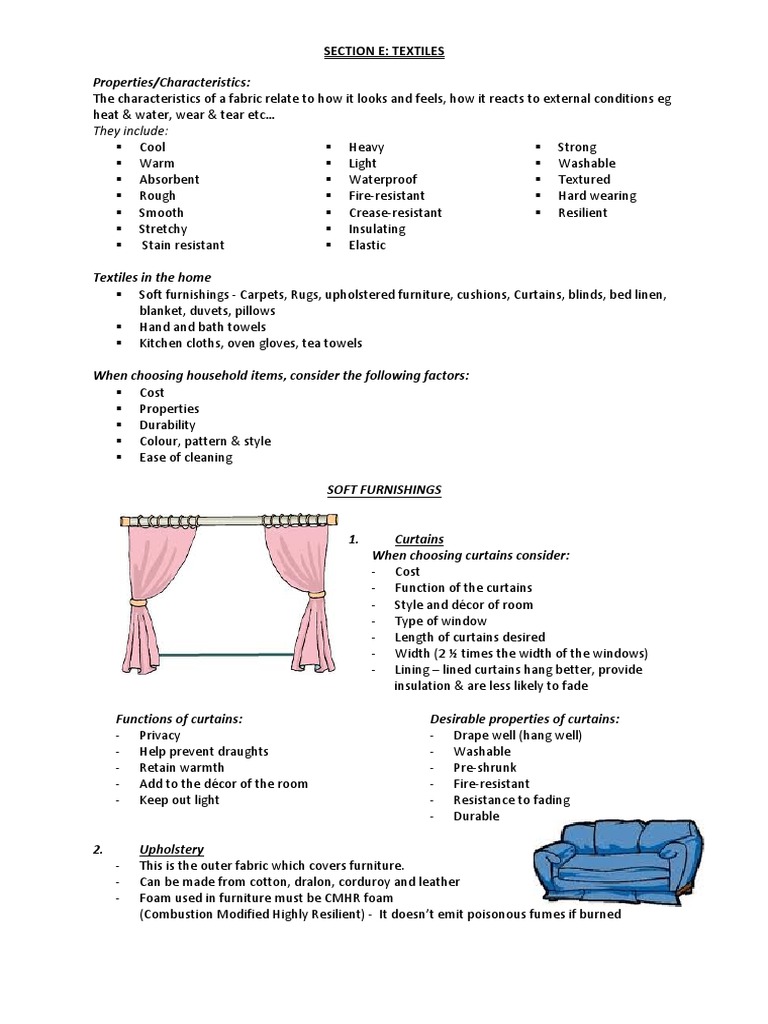 Textiles in The Home Fashion | Download Free PDF | Carpet | Fashion