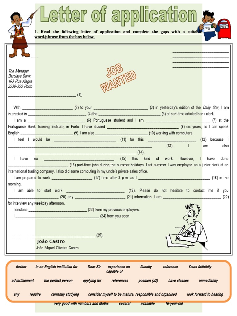 Application Letter | PDF