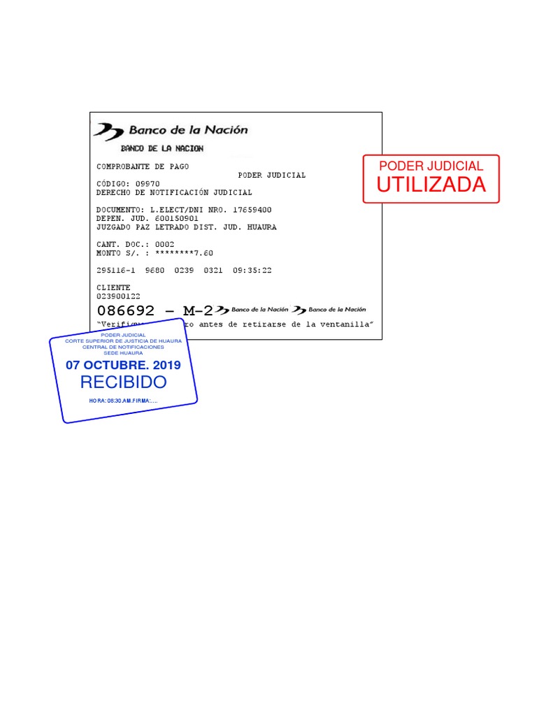 Anexo Tasa Judicial | PDF