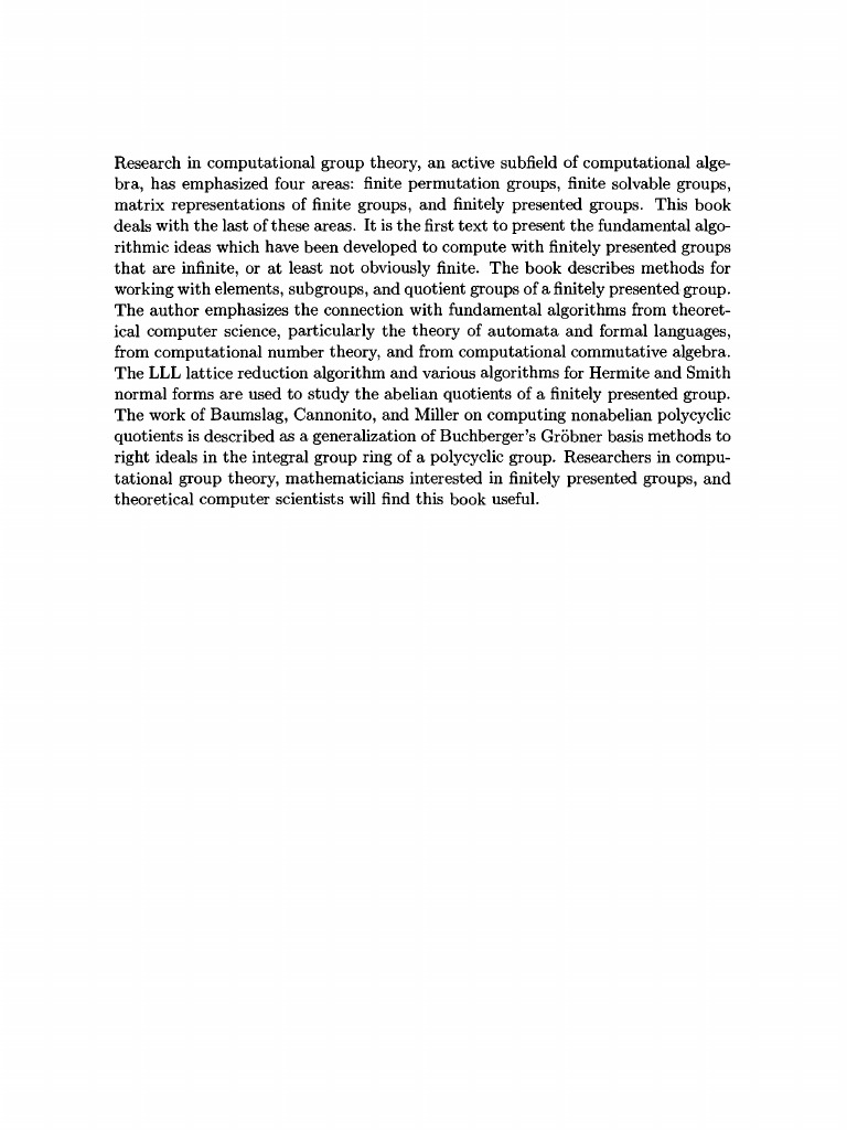 0521135079 PDF Group Mathematics Function Mathematics 
