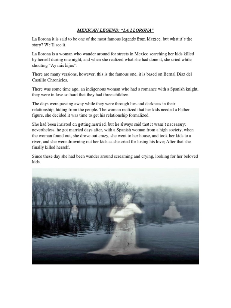 Mexican Legend: "La Llorona" | PDF