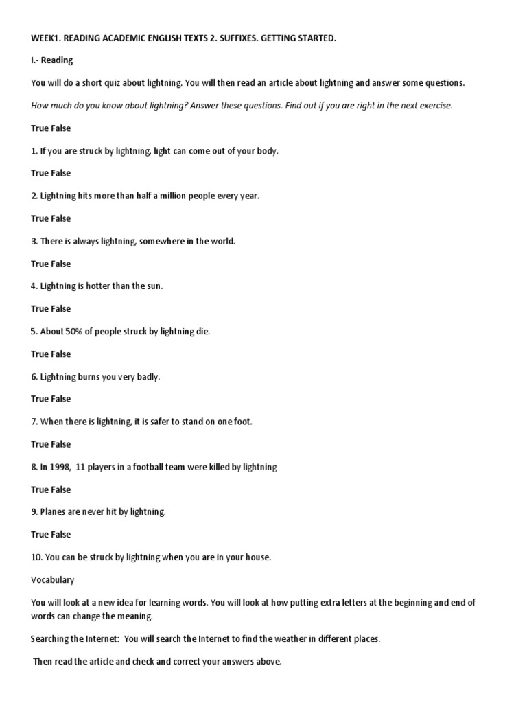 How Much Do You Know About Lightning? Answer These Questions. Find Out ...