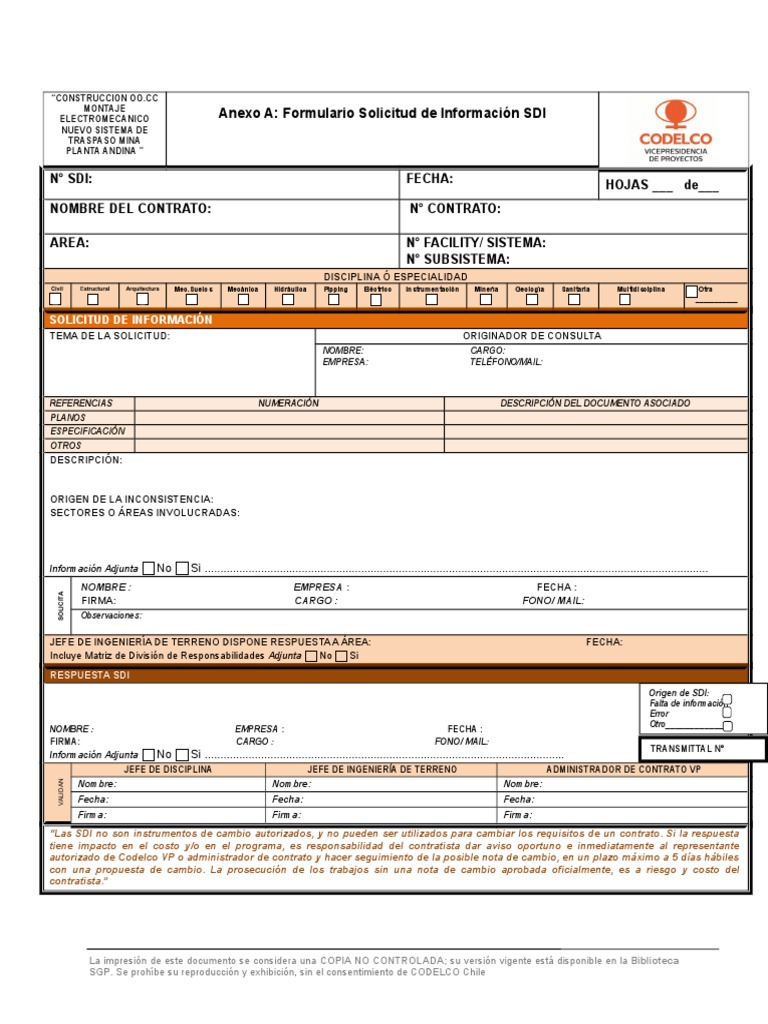 Nuevo Formato SDI | PDF | Science | Tecnología (general)