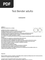 Protocolo de Bender para Adultos | PDF