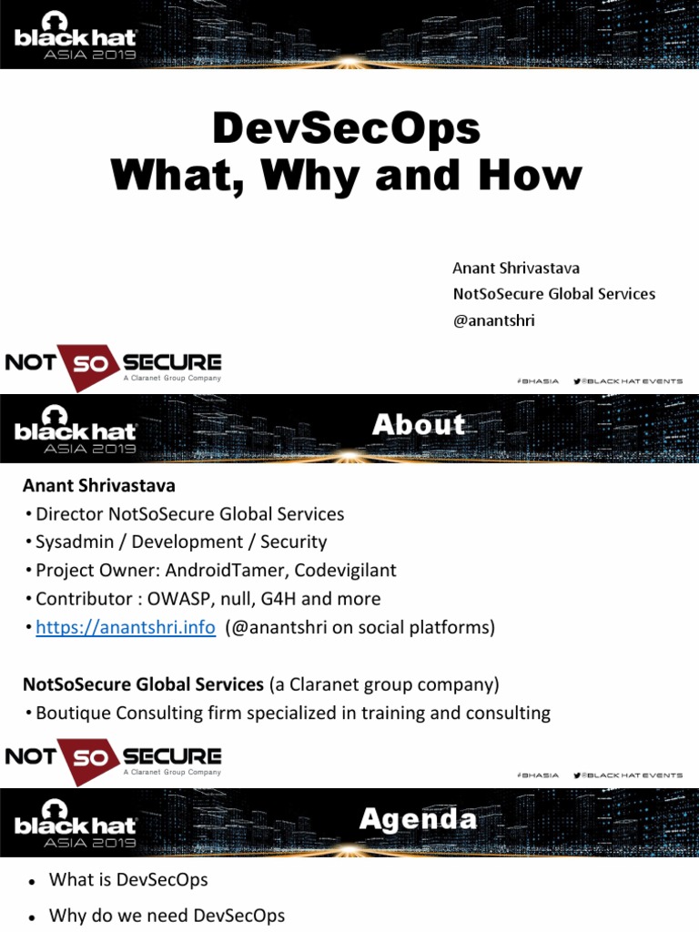 DevSecOps What, Why and How | PDF | Vulnerability (Computing) | Digital Technology