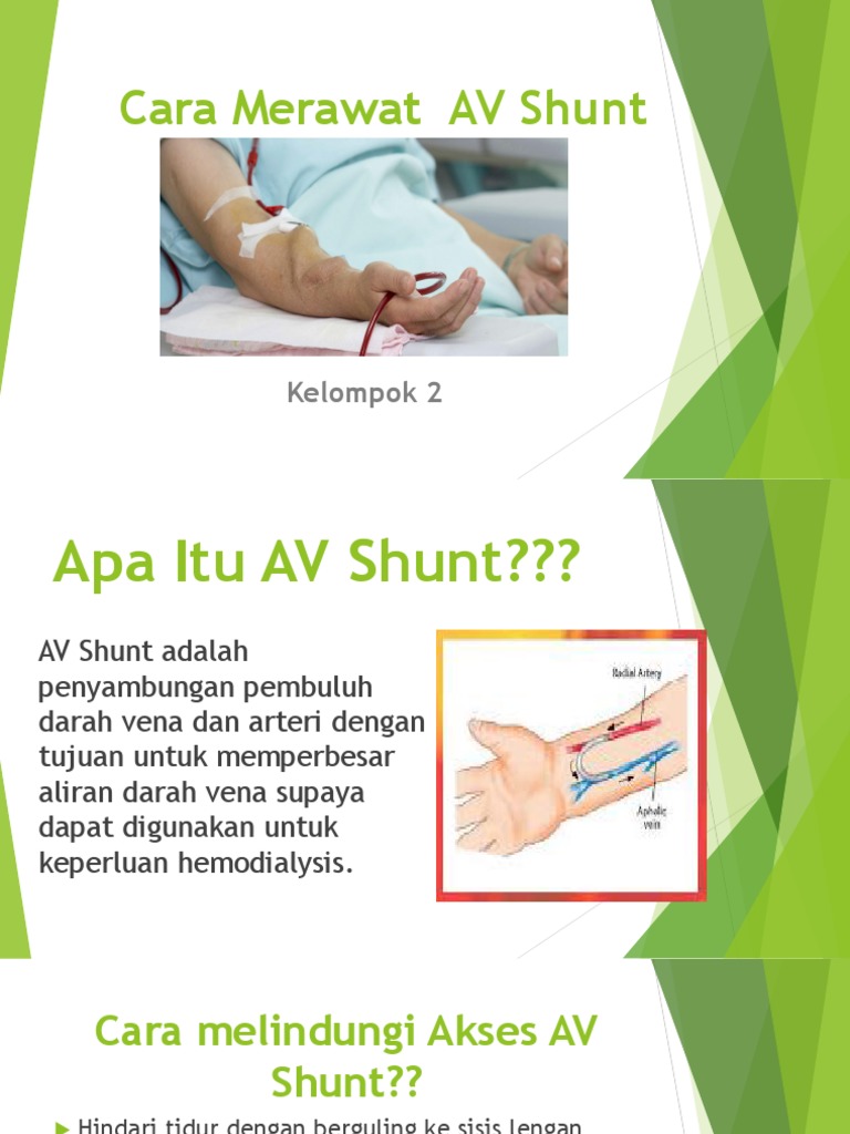 Cara Merawat Av Shunt | PDF | Kesehatan Holistik