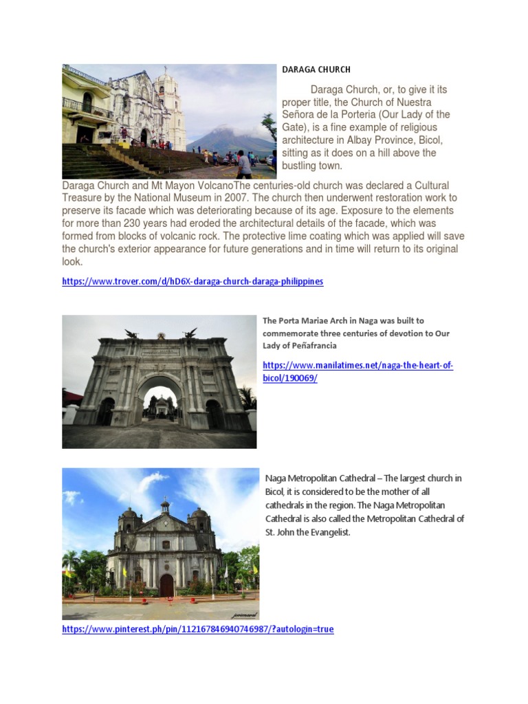 Architecture and Arts in Bicol | PDF | Philippines | Paintings