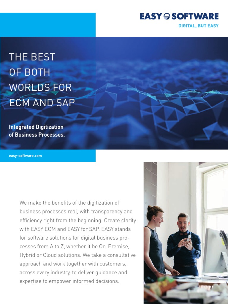 EASY Flyer A6 en V7 | PDF | Cloud Computing | Sap Se