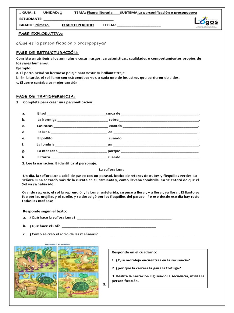 Introducción a la Personificación | PDF | Luna | Naturaleza