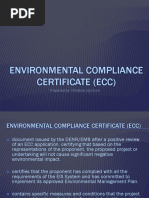 DENR-Application For Environmental Compliance Certificate PDF | PDF ...