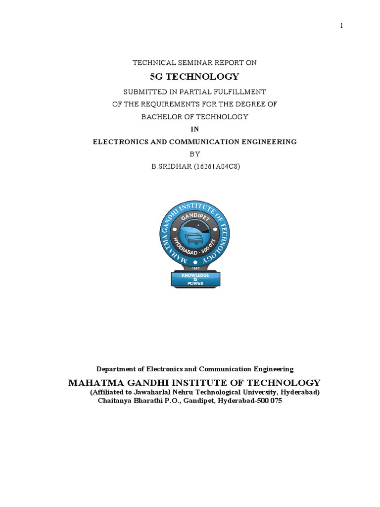 5G Technology | PDF | Internet Protocol Suite | Network Socket