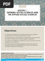 Social Science vs. Applied Social Science | PDF | Social Science ...