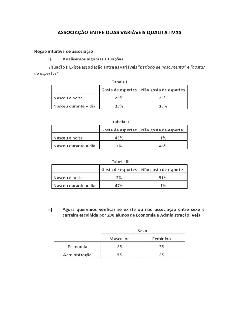 Qui Quadrado | PDF | Distribuição Qui Chi | Distribuição de probabilidade