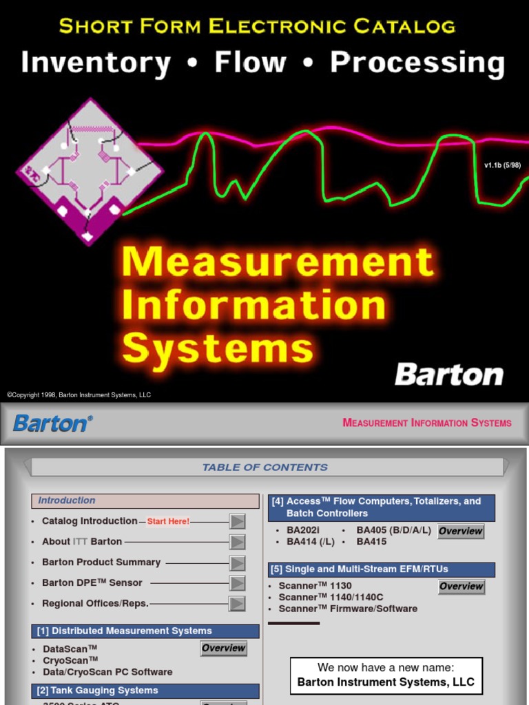 Barton LL Digital | PDF | Personal Computers | Pressure Measurement