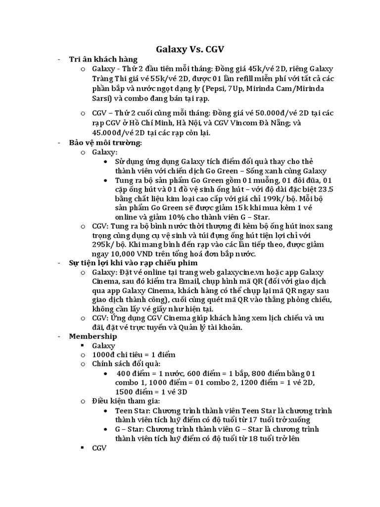 Galaxy Vs CGV | PDF