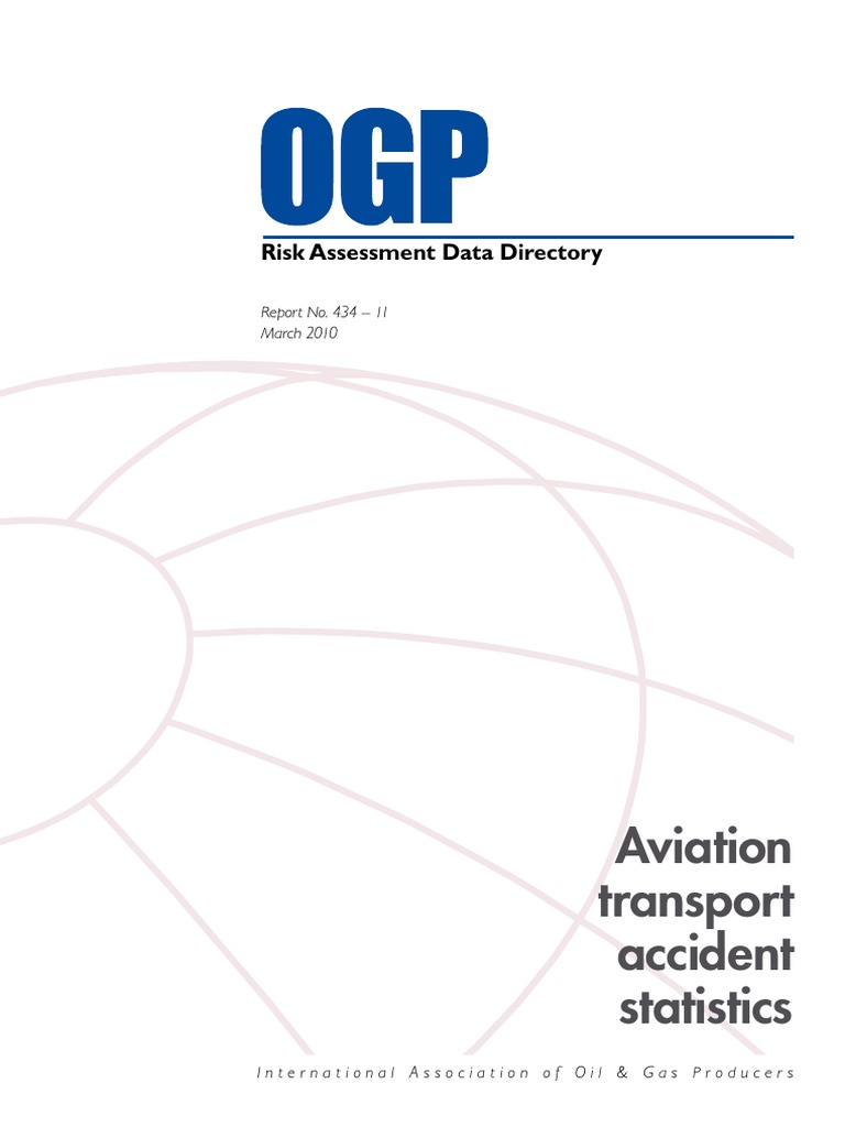 Aviation Transport Accident Statistics: Risk Assessment Data Directory ...