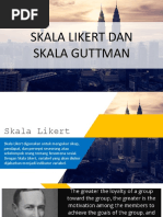 Skala Guttman | PDF | Metode & Bahan Ajar