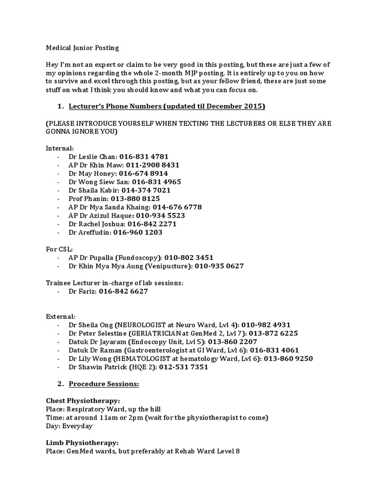 MJP Tips and Info | PDF | Rheumatoid Arthritis | Medicine