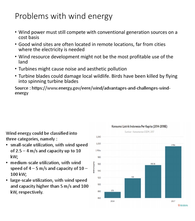 Problems With Wind Energy: Source: HTTPS://WWW - Energy.gov/eere/wind ...