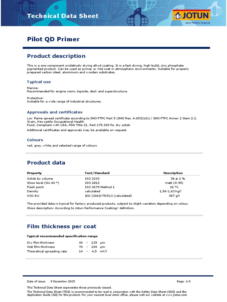 Pilot QD Primer | PDF | Abrasive | Industrial Processes