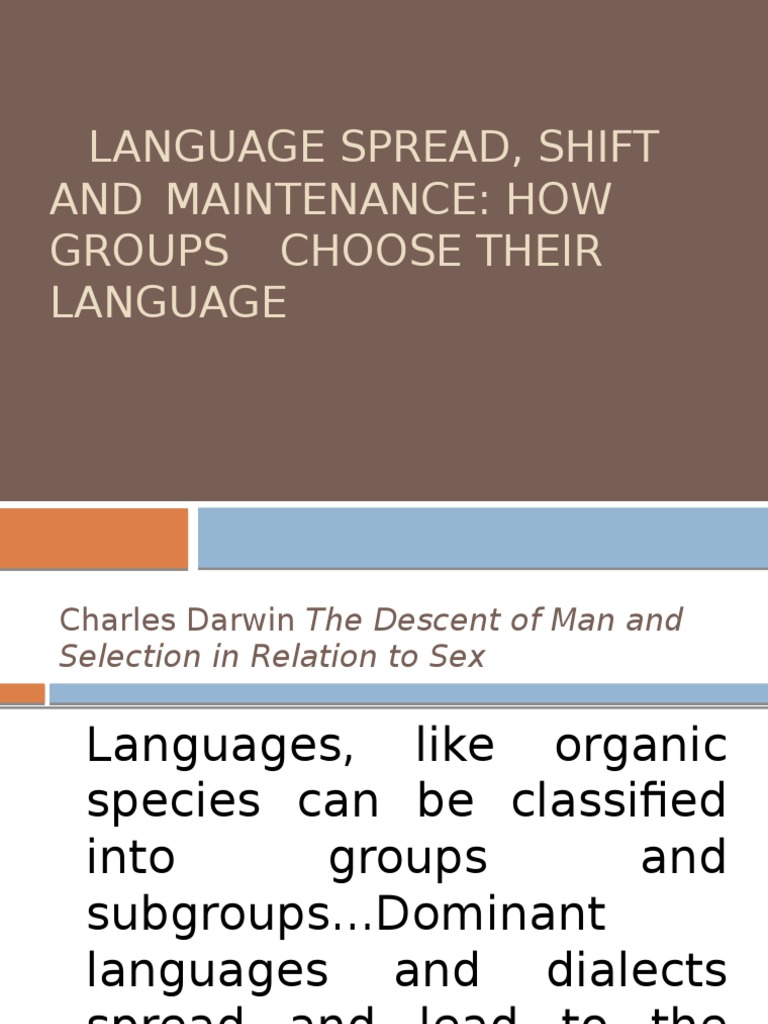 Language Spread Shift and Maintenance | Download Free PDF | Indonesian ...