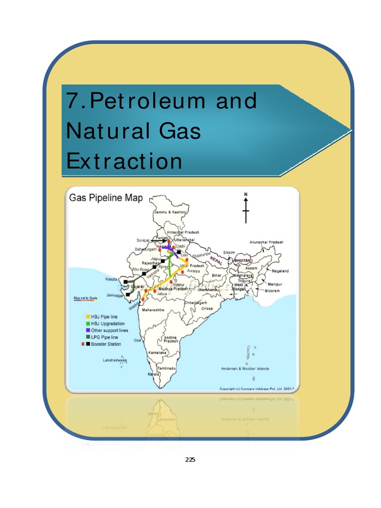 Petroleum and Natural Gas Extraction | PDF | Oil Refinery | Petroleum