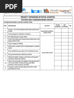 Air Blower Checklist PDF | PDF | Technology & Engineering