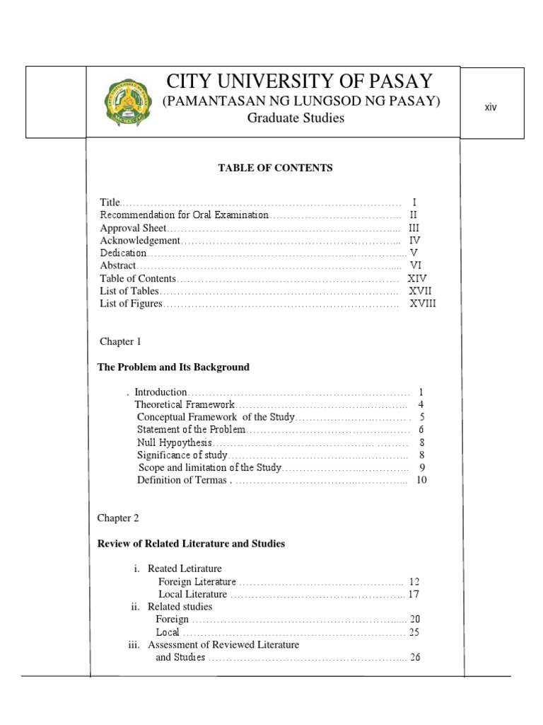 City University of Pasay: (Pamantasan NG Lungsod NG Pasay) Graduate ...