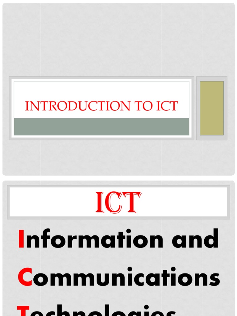 ICT Evolution in the Philippines | PDF | Technological Convergence ...