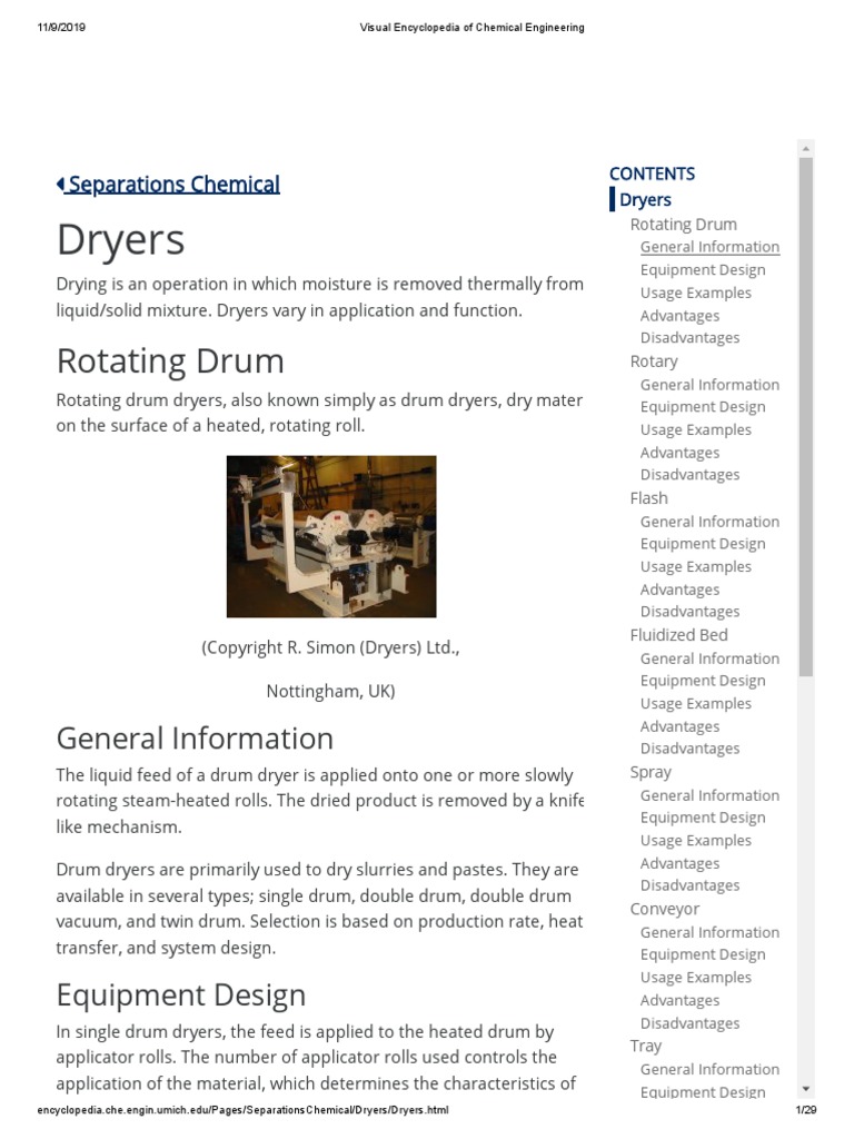 Dryer Types Brief | PDF | Clothes Dryer | Vacuum