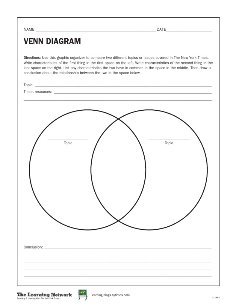 Venn Diagram: Name - Date | PDF