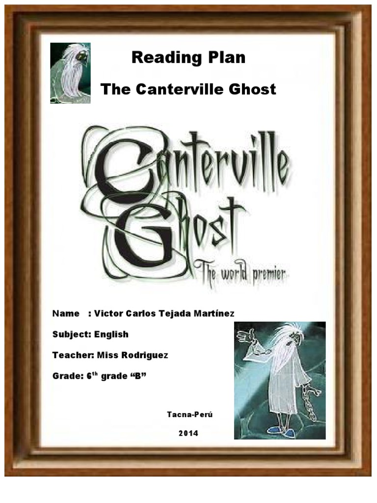 Reading Plan The Canterville Ghost | PDF
