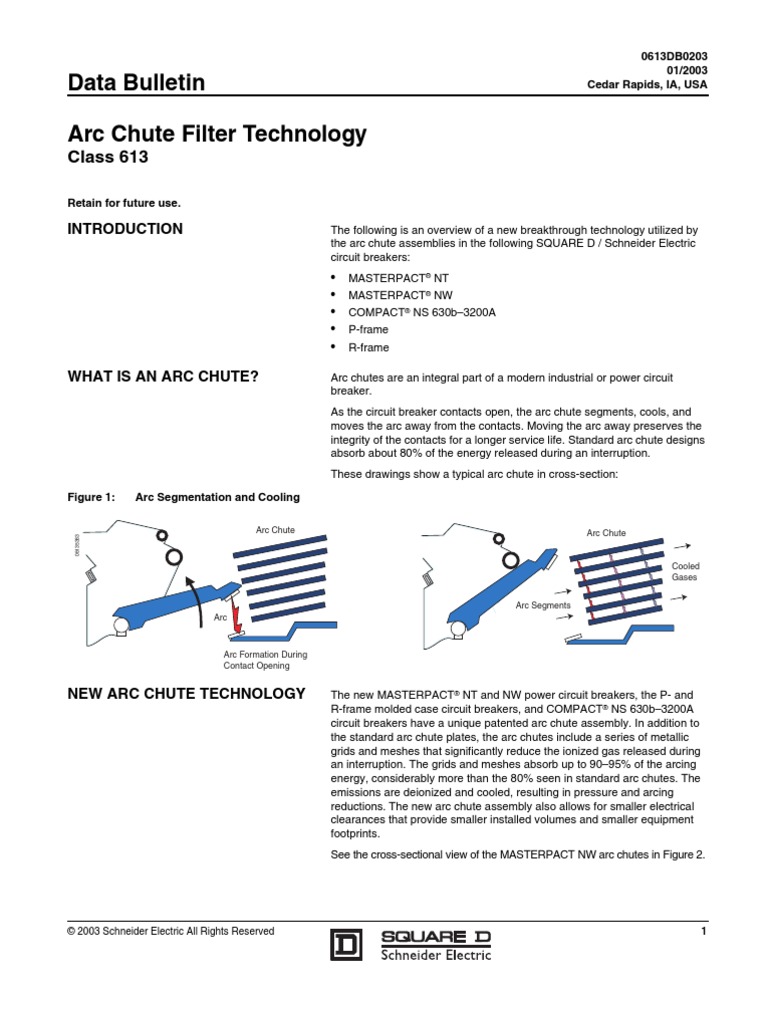 Arc Chute Filter Technology | PDF | Electric Arc | Electrical Equipment