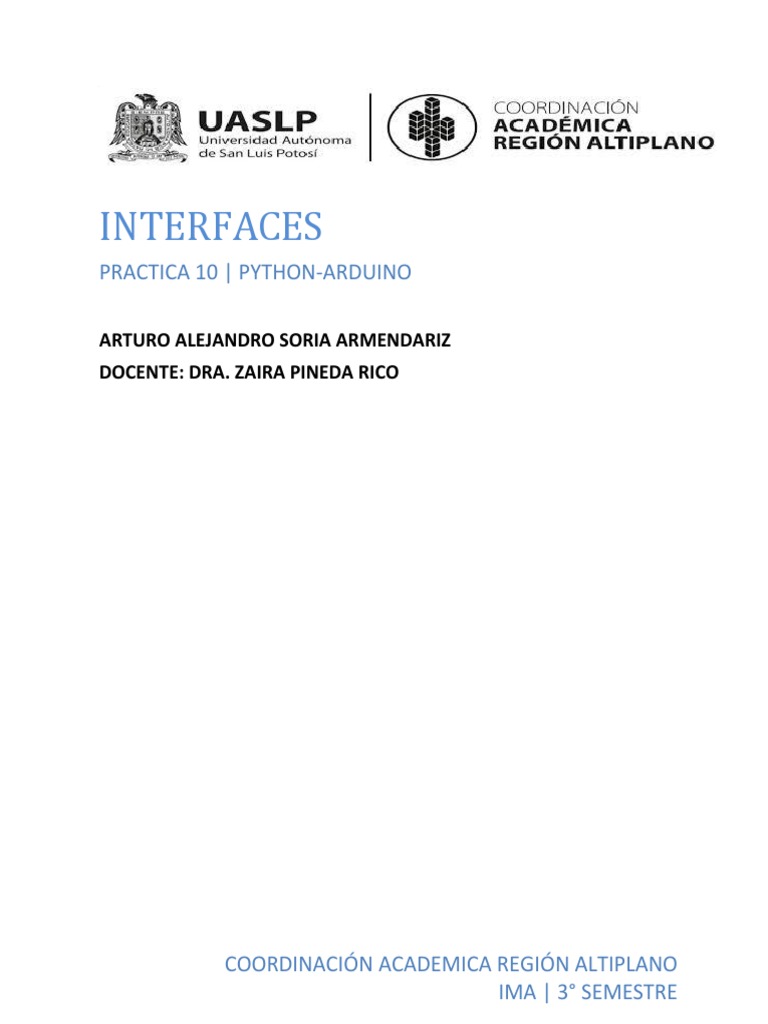 Python Proyecto | PDF | Arduino | Equipo de oficina