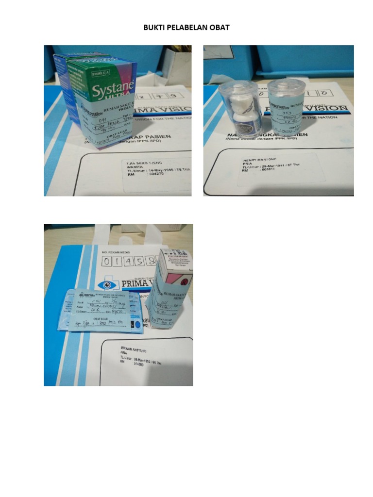 Contoh Pelabelan Obat | PDF