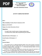 Activity Proposal For Nutrition | PDF | Healthy Diet | Management Of ...