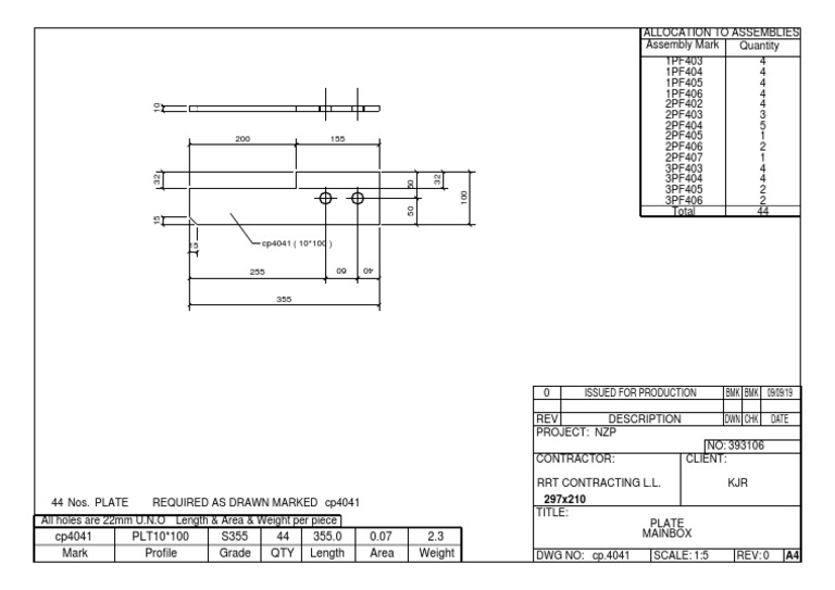 Cp4041 - Plate - Rev 0 | PDF | Nature