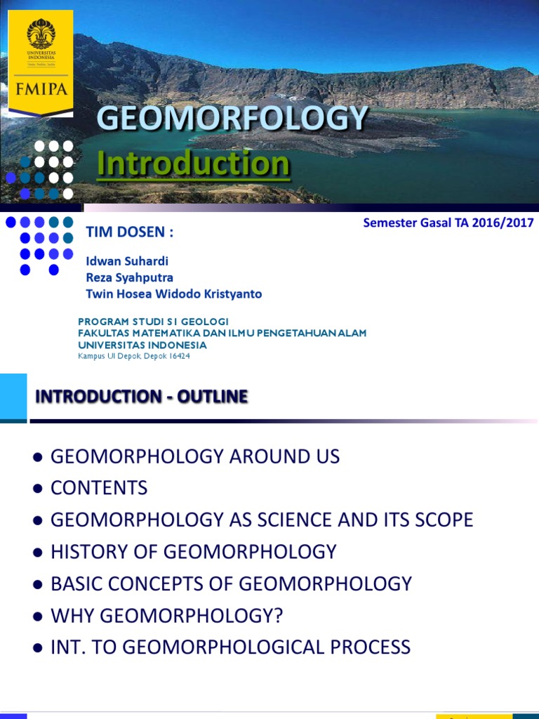 Geomorphology for Geology Students | PDF | Geomorphology | Physical ...