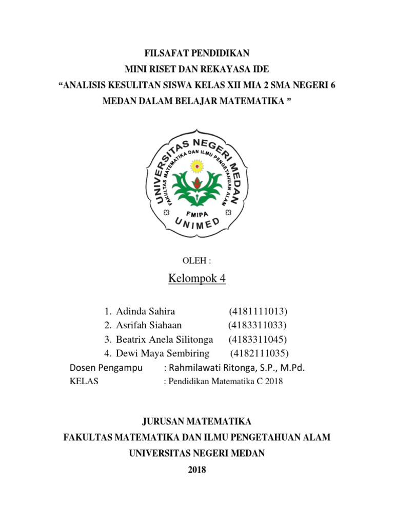 Mini Riset Dan Rekayasa Ide Filpend | PDF