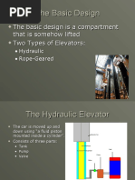 Types and Working Principle of Elevator | PDF | Elevator | Pump