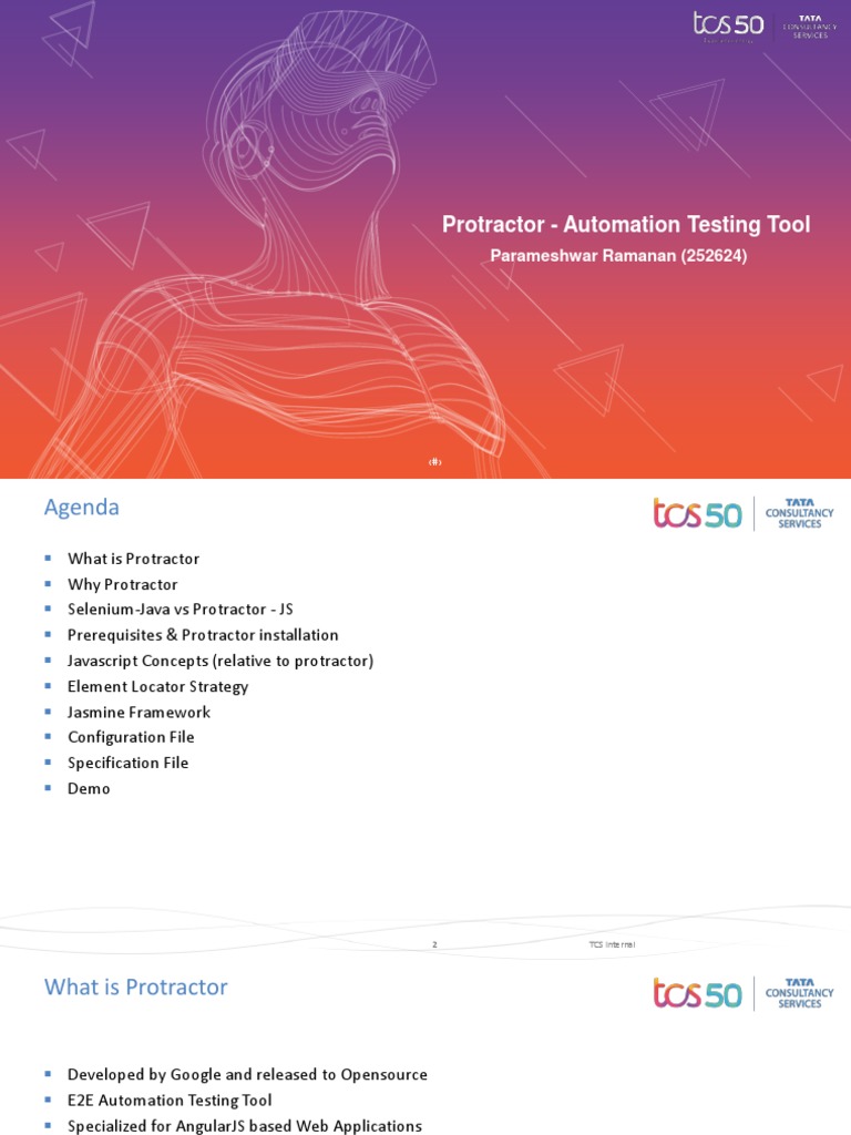 Protractor - Automation Testing Tool | PDF | Angular Js | Selenium ...