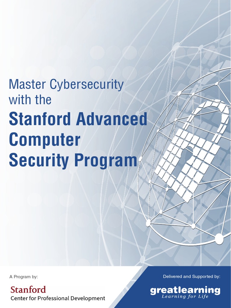 Stanford Cybersecurity Program Overview | PDF | Computer Security | Security