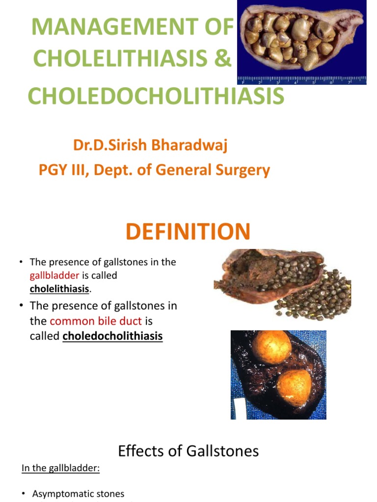 Cholilithiasis | PDF | Gallbladder | Bile