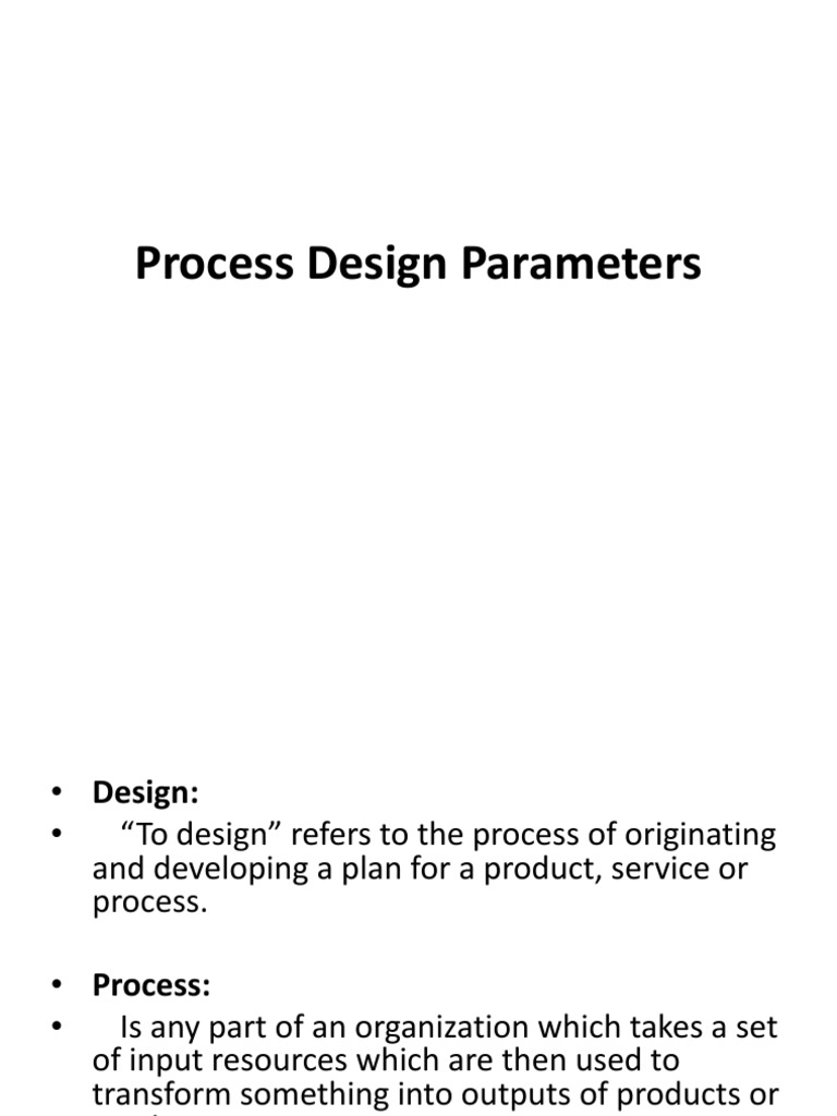 Process Design & Mapping Guide | PDF | Sandwich | Parameter (Computer ...