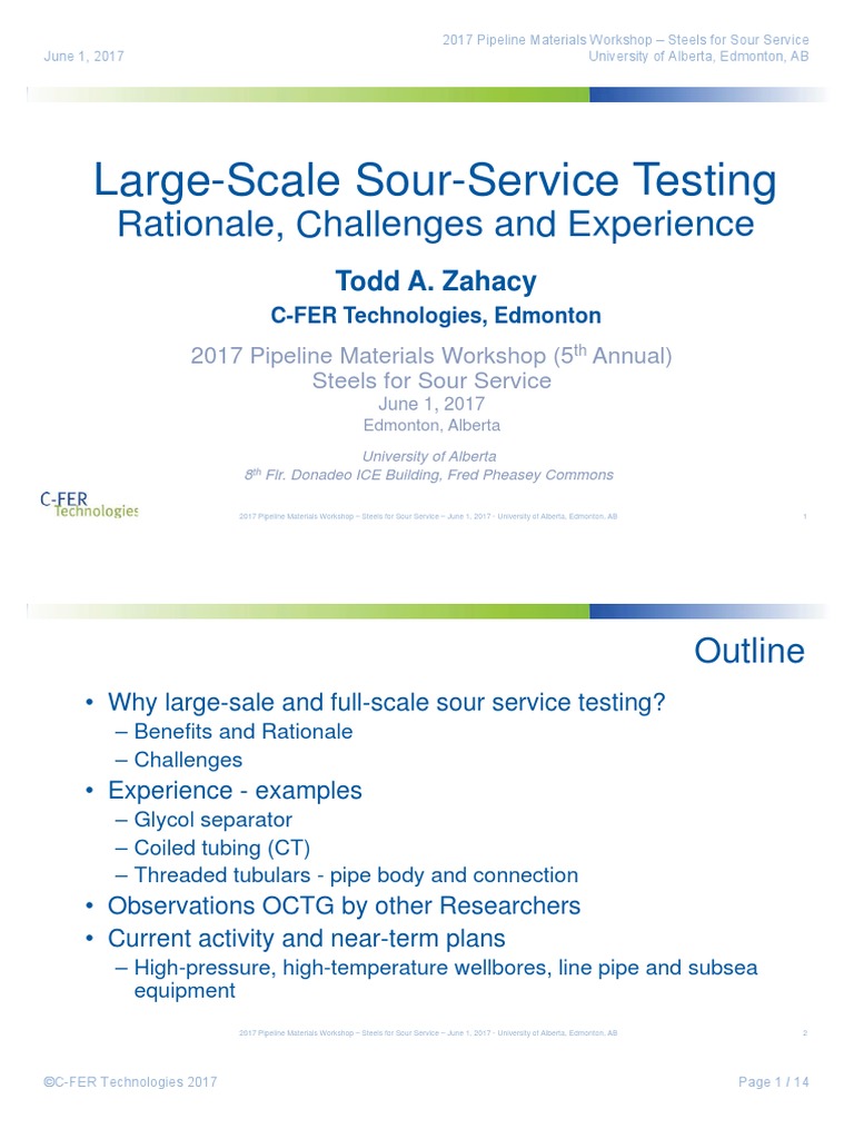 Sour Service Testing | PDF | Fracture | Fracture Mechanics