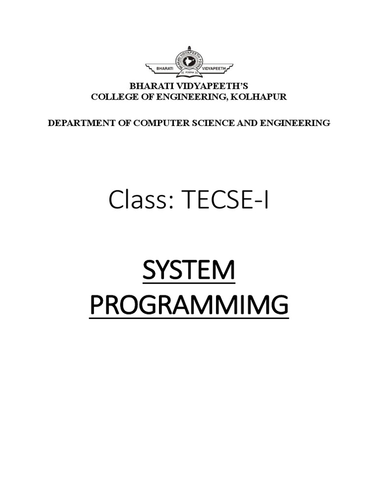System Programming | PDF | Assembly Language | Computer Program